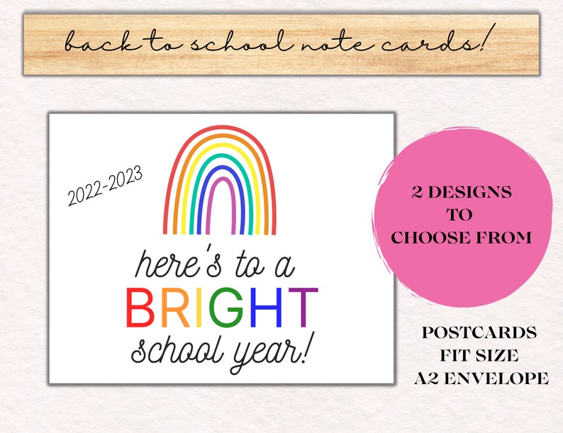 Back to School Teachers Card, Bright School Year Ahead, First Day of ...