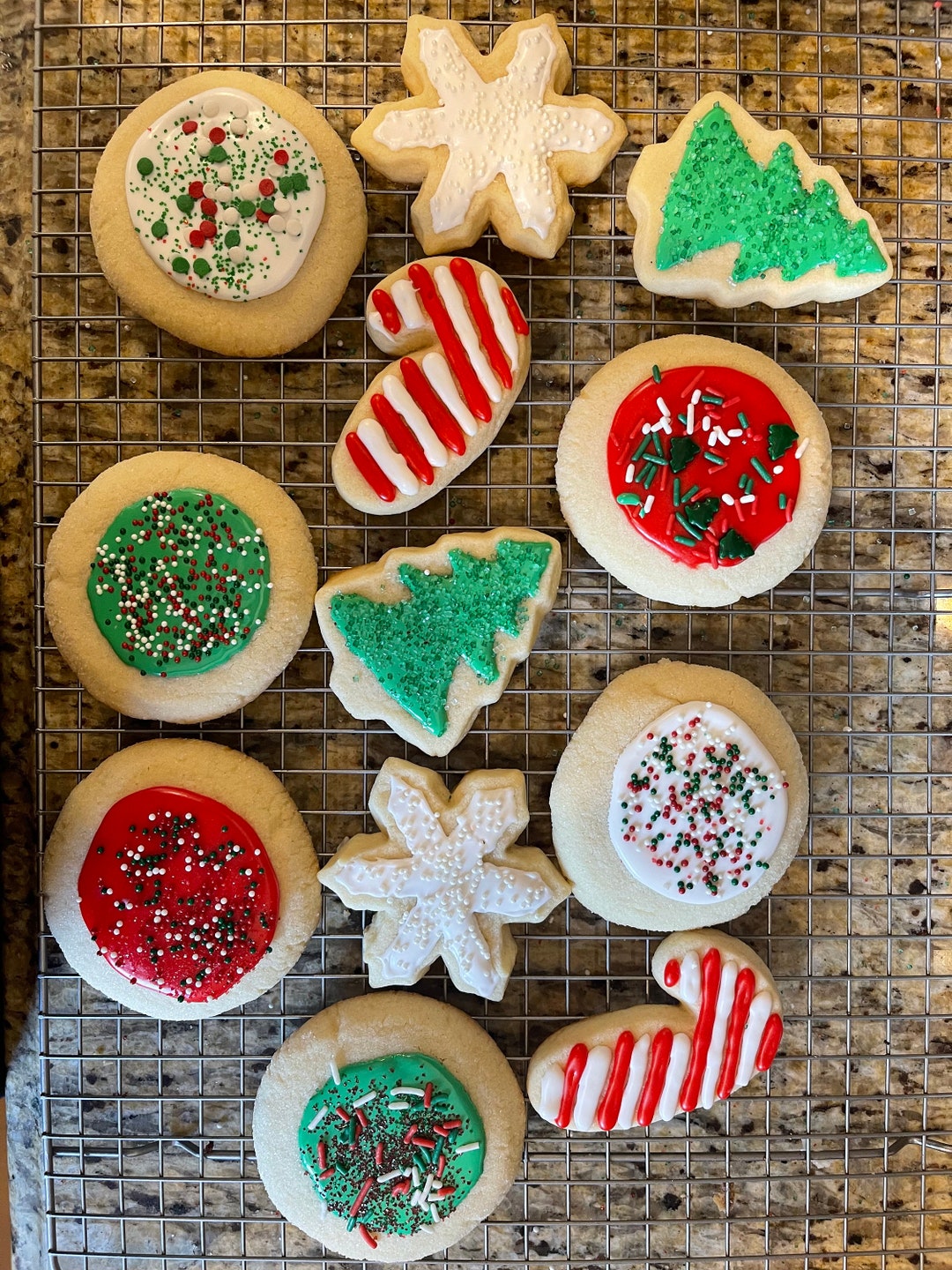Christmas Sugar Cookies - Etsy