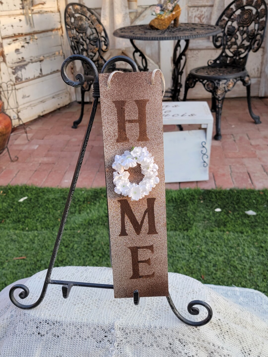 Wood Home Sign - 3D - Etsy
