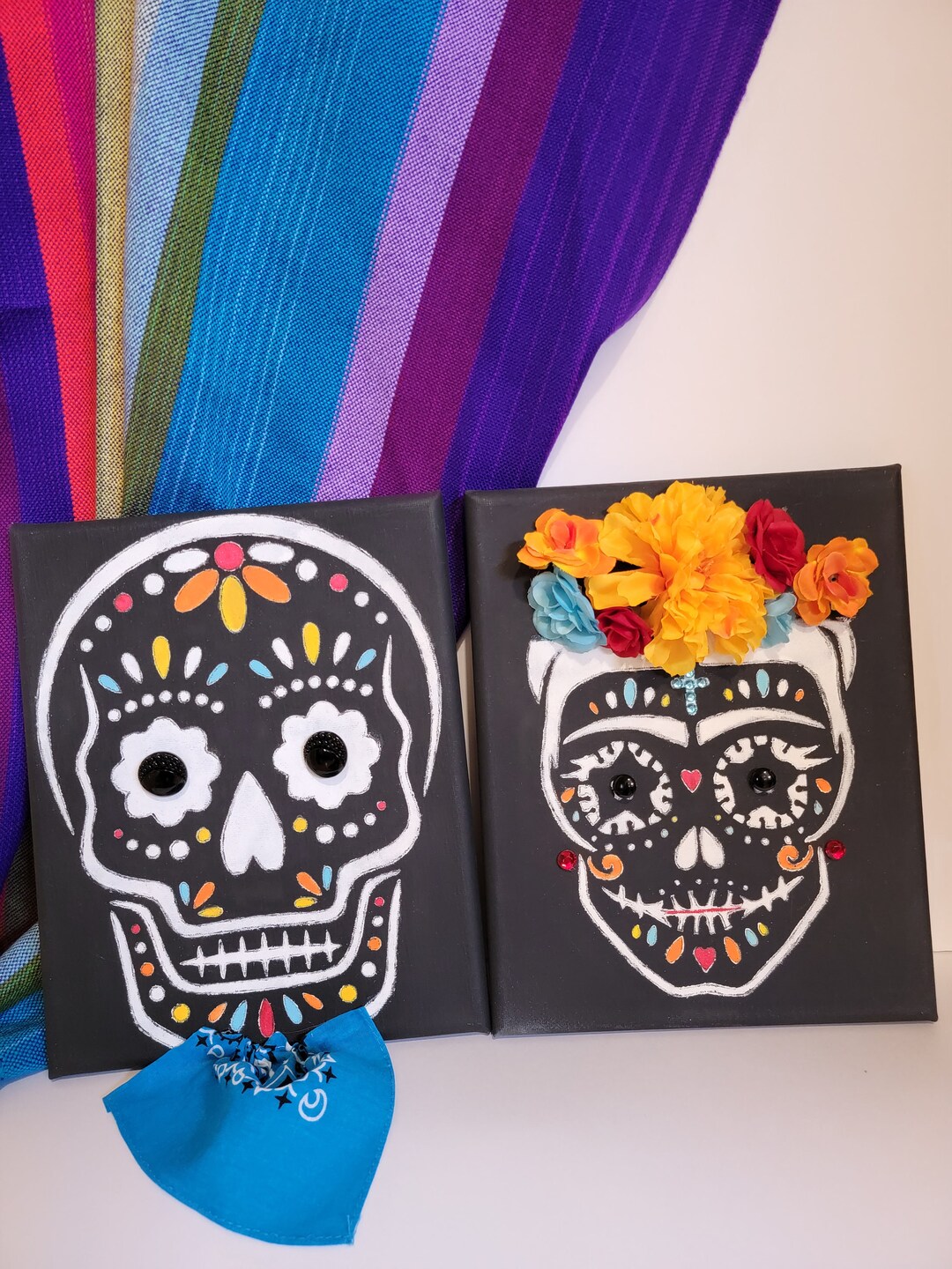 3D Dia De Los Muertos - Day of the Dead - Etsy