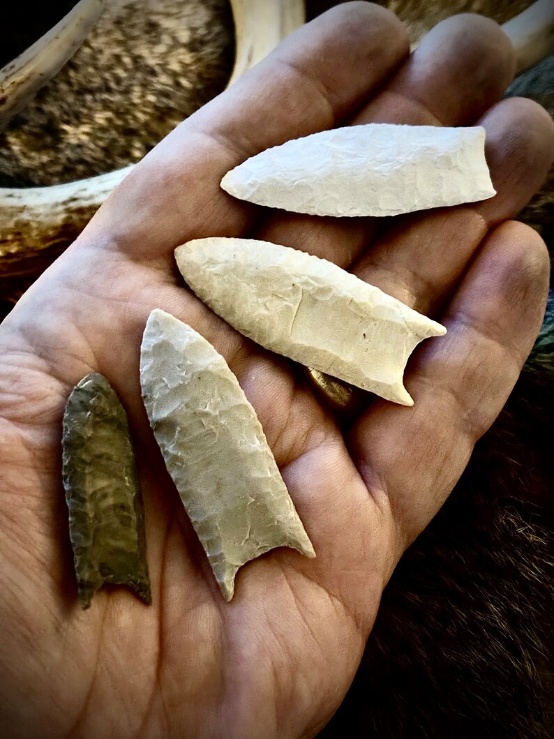 Paleo Style Atlatl Dart Points - Etsy