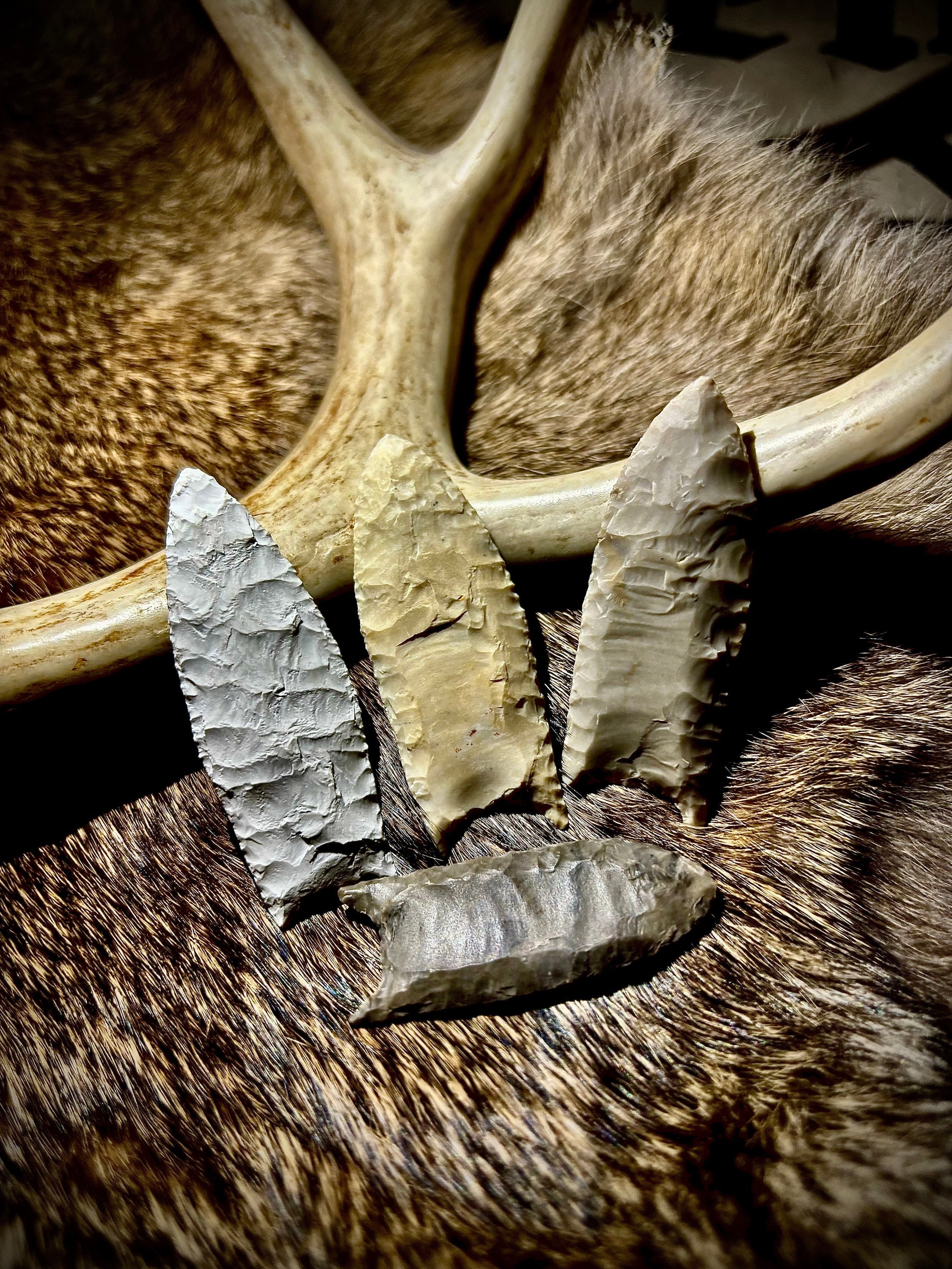 Paleo Style Atlatl Dart Points - Etsy