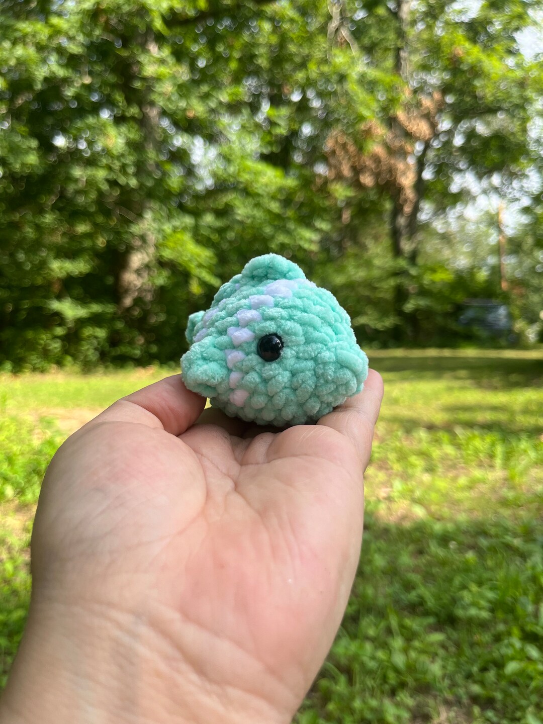 Tiny Crochet Fish - Etsy