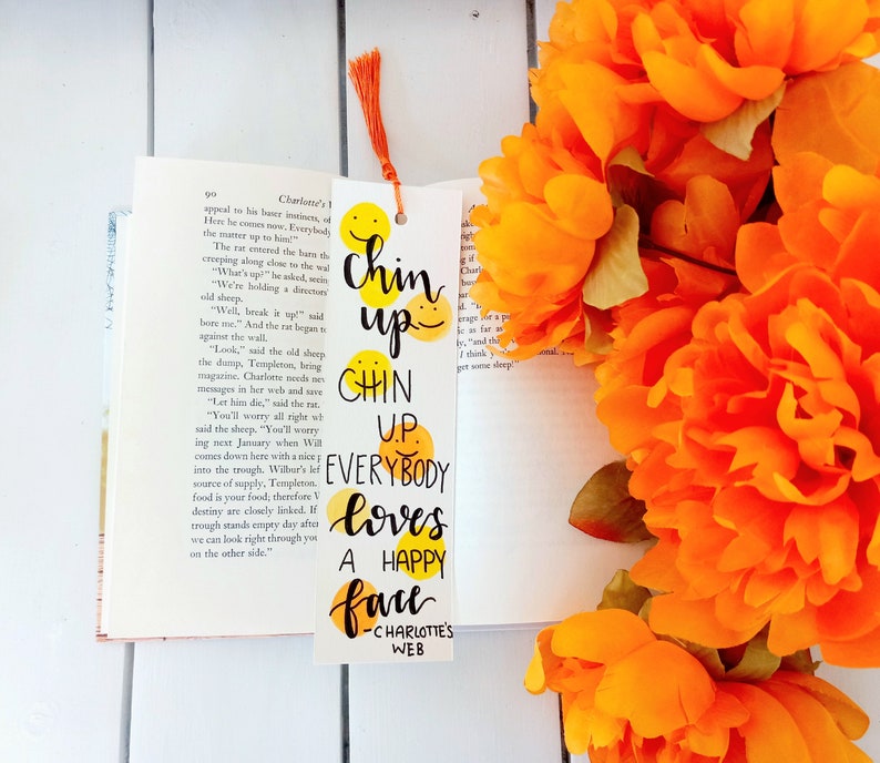 Charlotte's Web Bookmarks-set of 3-classic Quotes-book Lovers Gift-eb ...