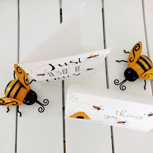 Handmade Bumble Bee Variety Note Cards - Set of 5 - Bee Lovers Pack ...