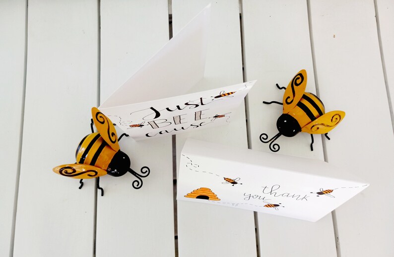 Handmade Bumble Bee Variety Note Cards Set of 5 Bee Lovers - Etsy