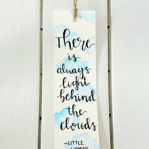 Little Women Quote Bookmarks Set of 3 Watercolor - Etsy