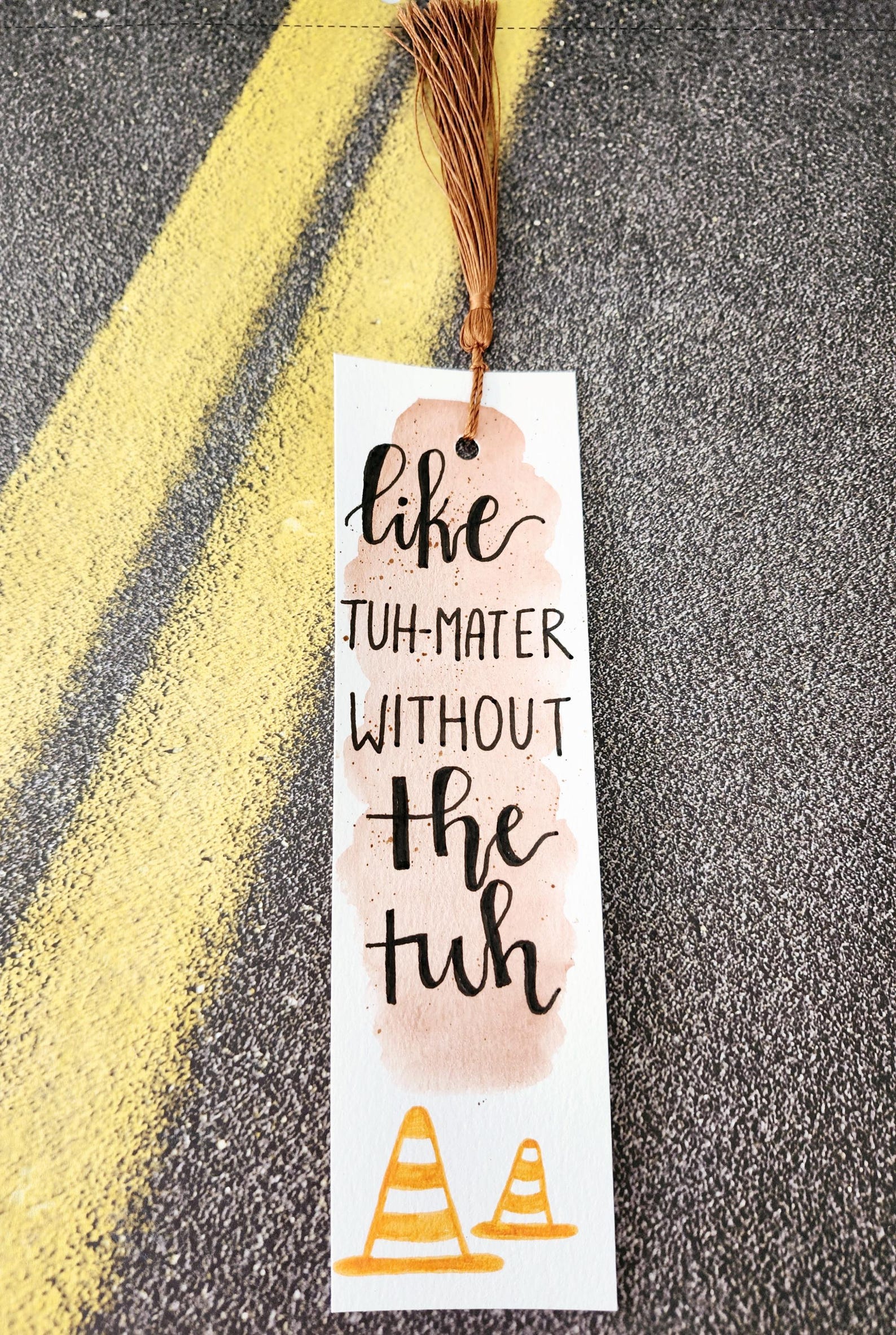 Car Movie Bookmarks - Set of 3 - Lightning Car and Tow Truck - Handmade ...