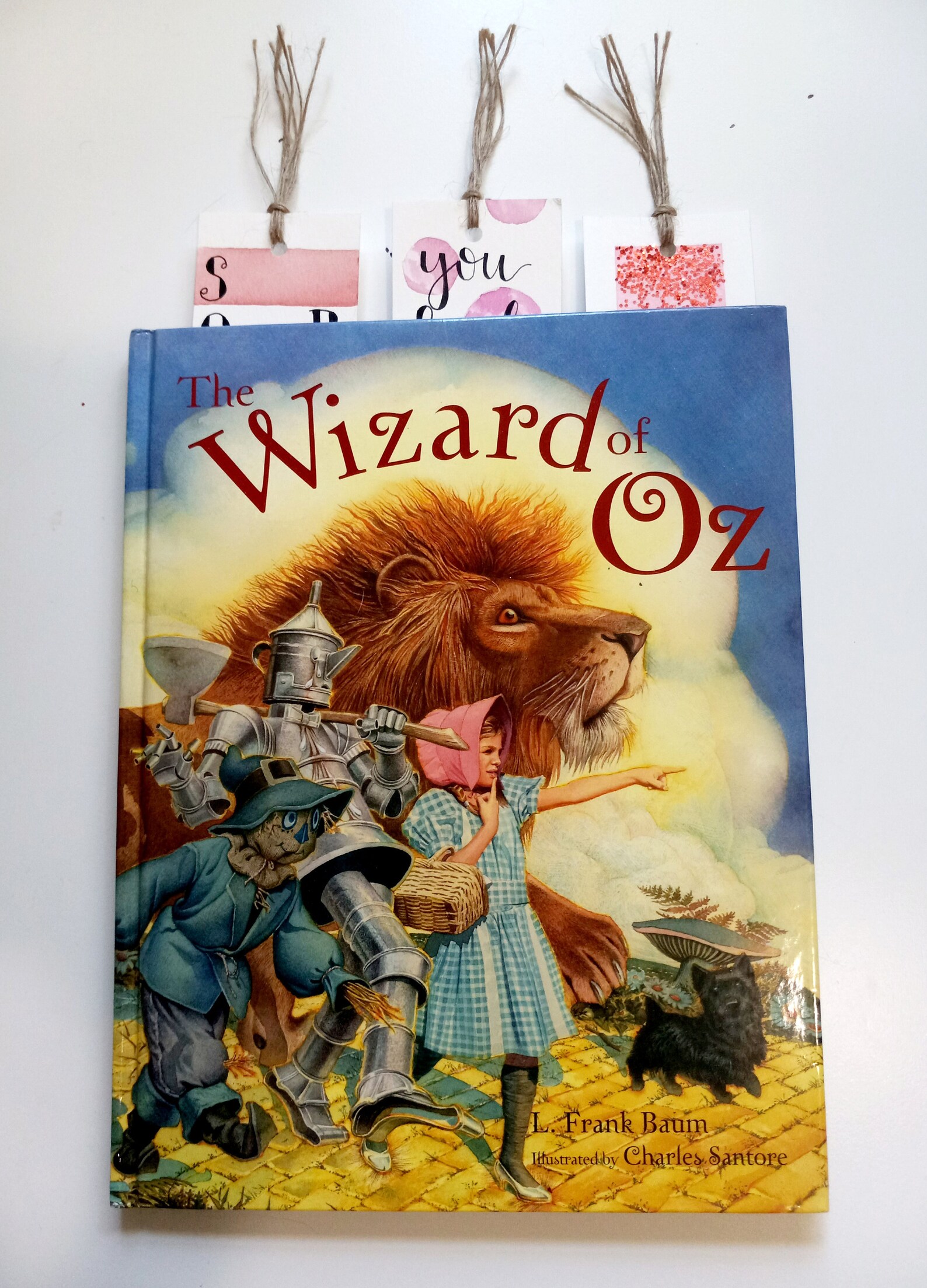 The Wizard of Oz Quote Bookmarks Set of 3 Hand Lettered - Etsy