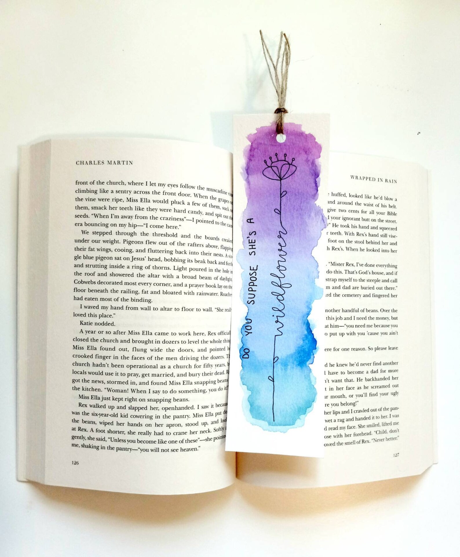 Alice in Wonderland Bookmarks Set of 3 Hand Lettered and Handmade ...