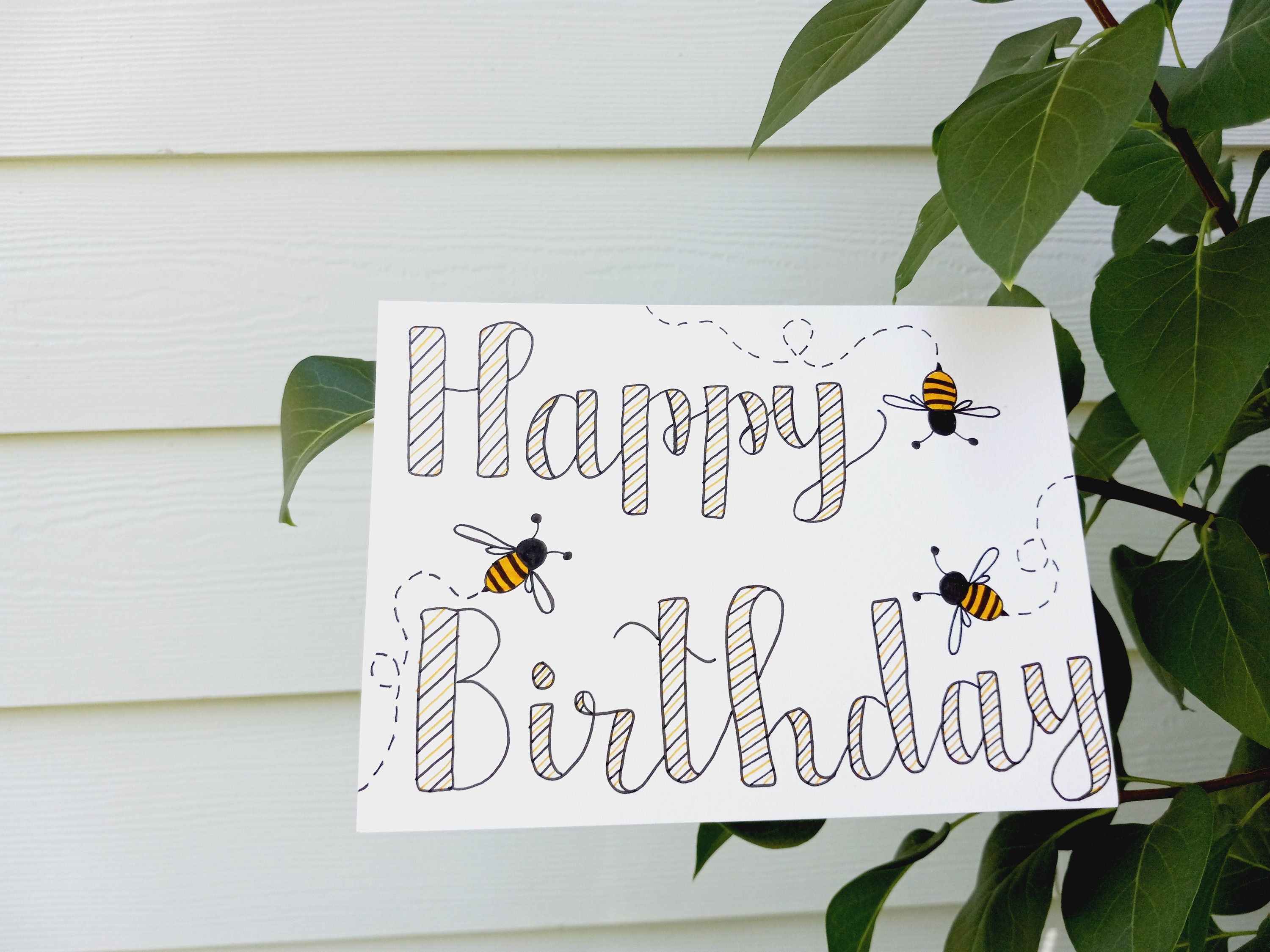 Handmade Bumble Bee Variety Note Cards Set of 5 Bee Lovers - Etsy