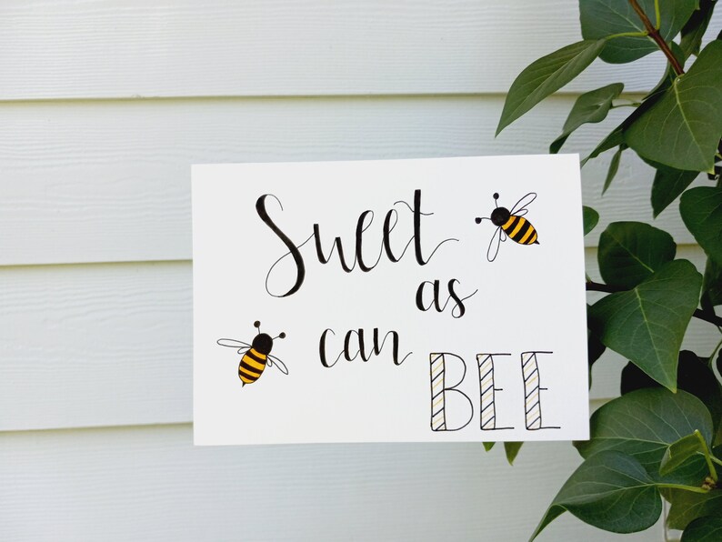 Handmade Bumble Bee Variety Note Cards Set of 5 Bee Lovers - Etsy