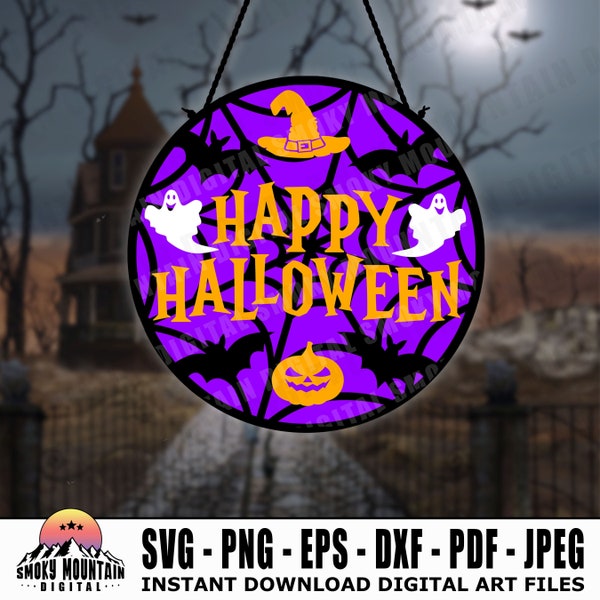 Halloween Signs Round - Etsy