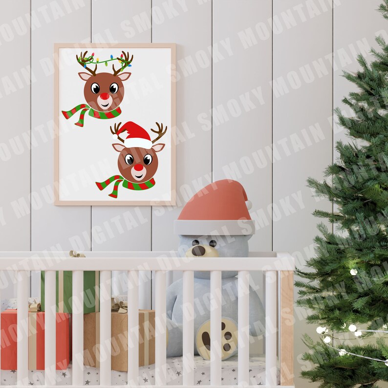 Rudolph the Red Nosed Reindeer SVG Instant Digital Download Svg, Png ...