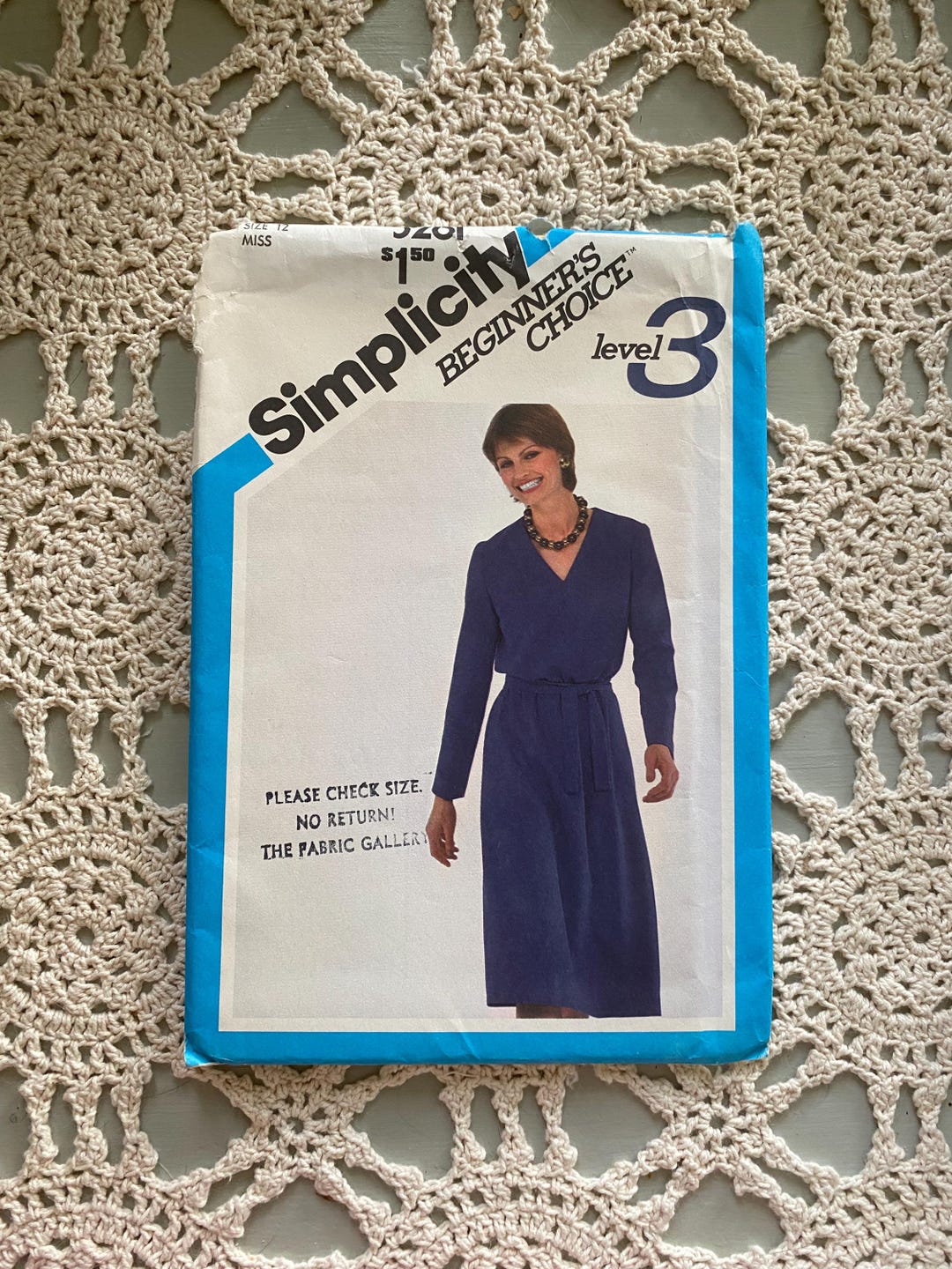 Simplicity Pattern #5261 (1981) Misses' Dress UNCUT - Etsy