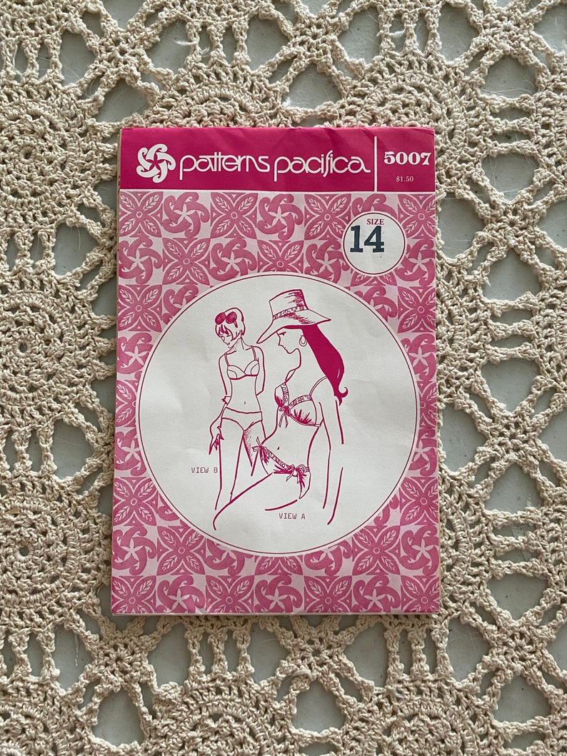 Pacifica Pattern 5007 (1970s) Bikini UNCUT - Etsy