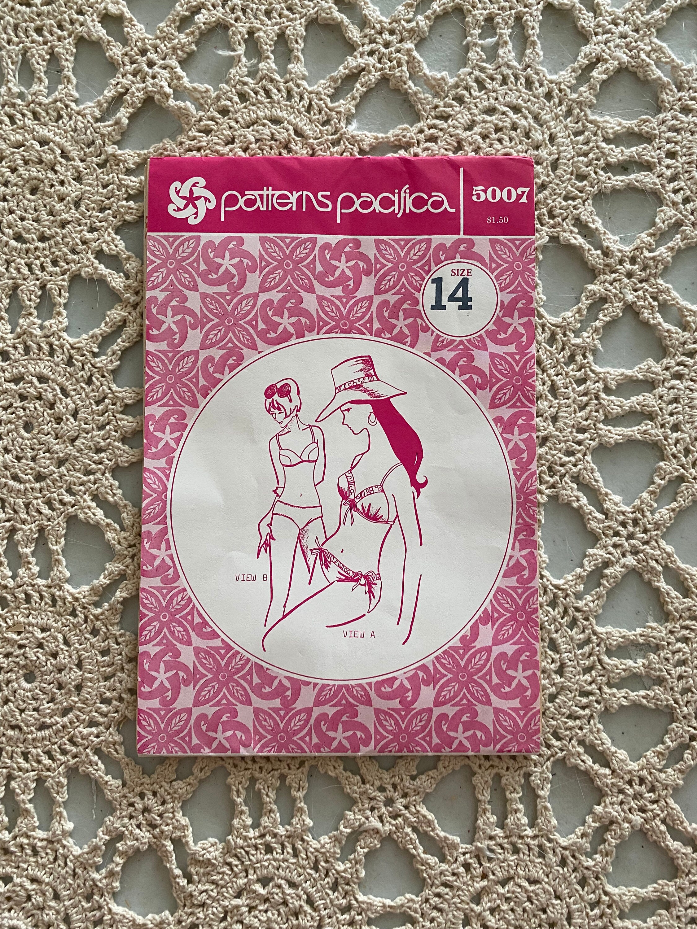 Pacifica Pattern 5007 (1970s) Bikini UNCUT - Etsy