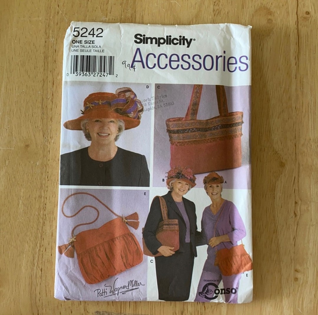 Simplicity Pattern 5242 (2003) Accessories - Etsy