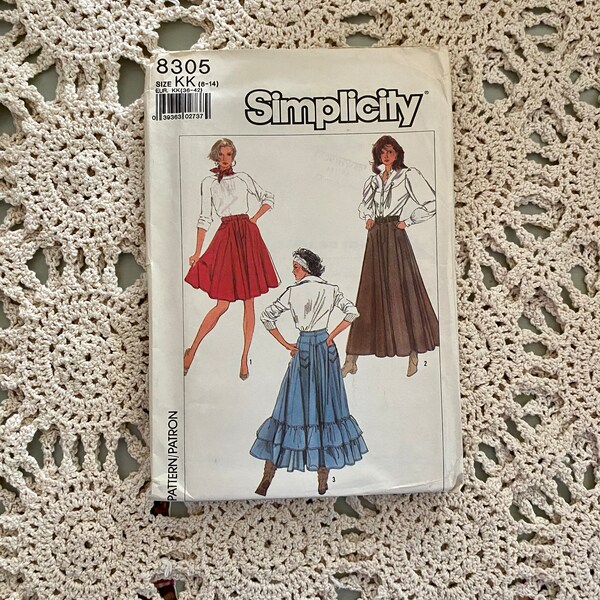 Prairie Skirt Pattern - Etsy