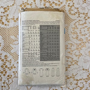 Butterick Pattern 5685 (1970s) Half Size Dress, Tunic & Pants - Etsy