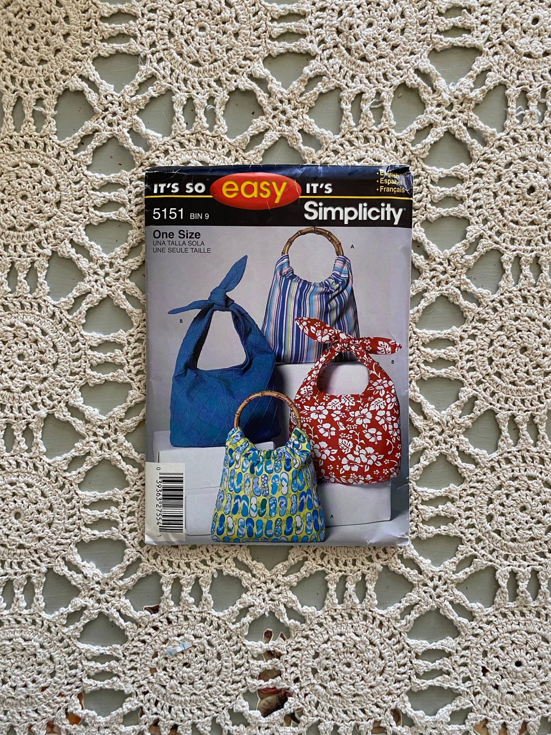 Simplicity Pattern #5151 Bags UNCUT - Etsy