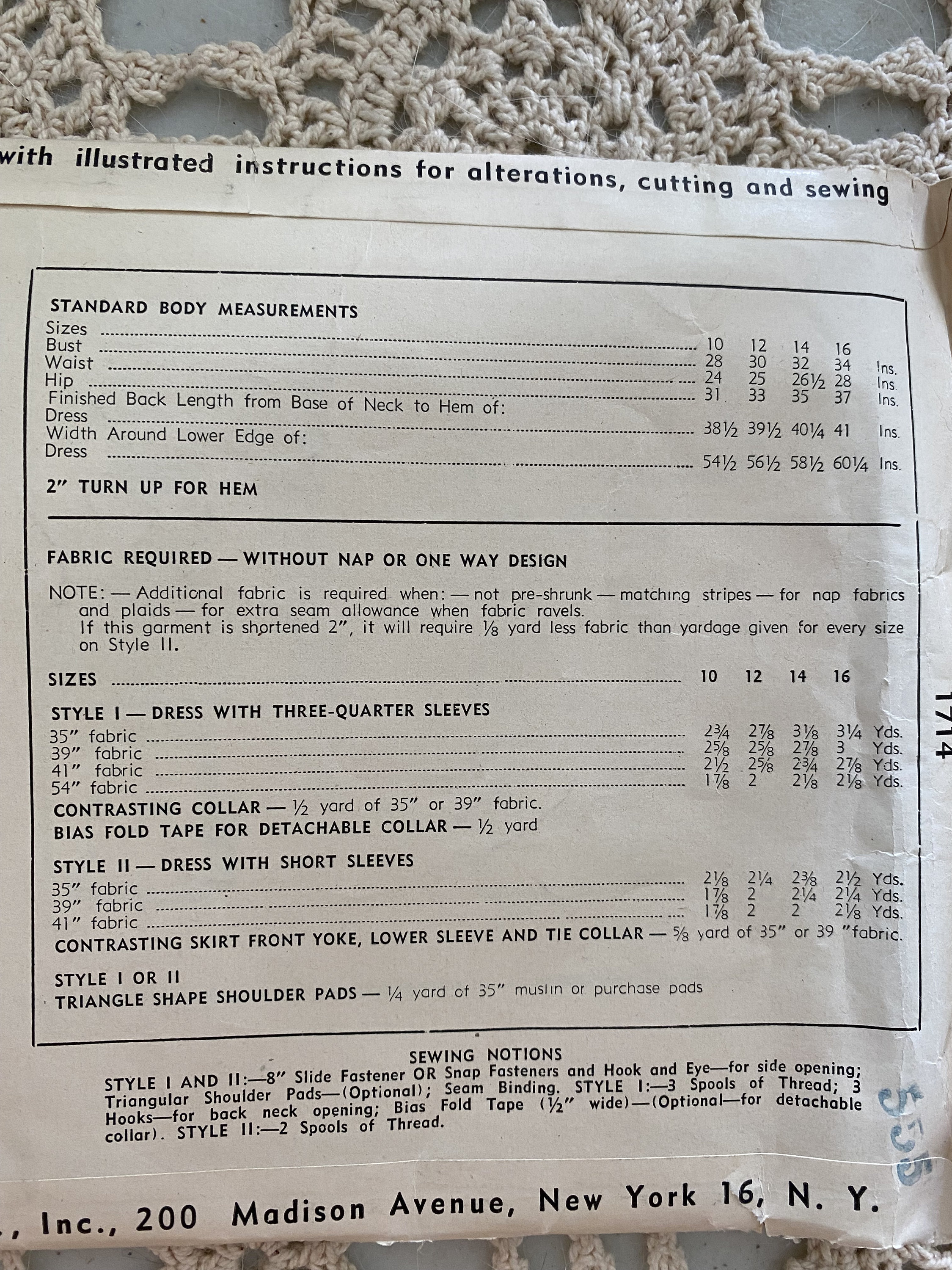 Simplicity Pattern 1714 (1940's) Truly Teen Style Teen-age One-piece ...