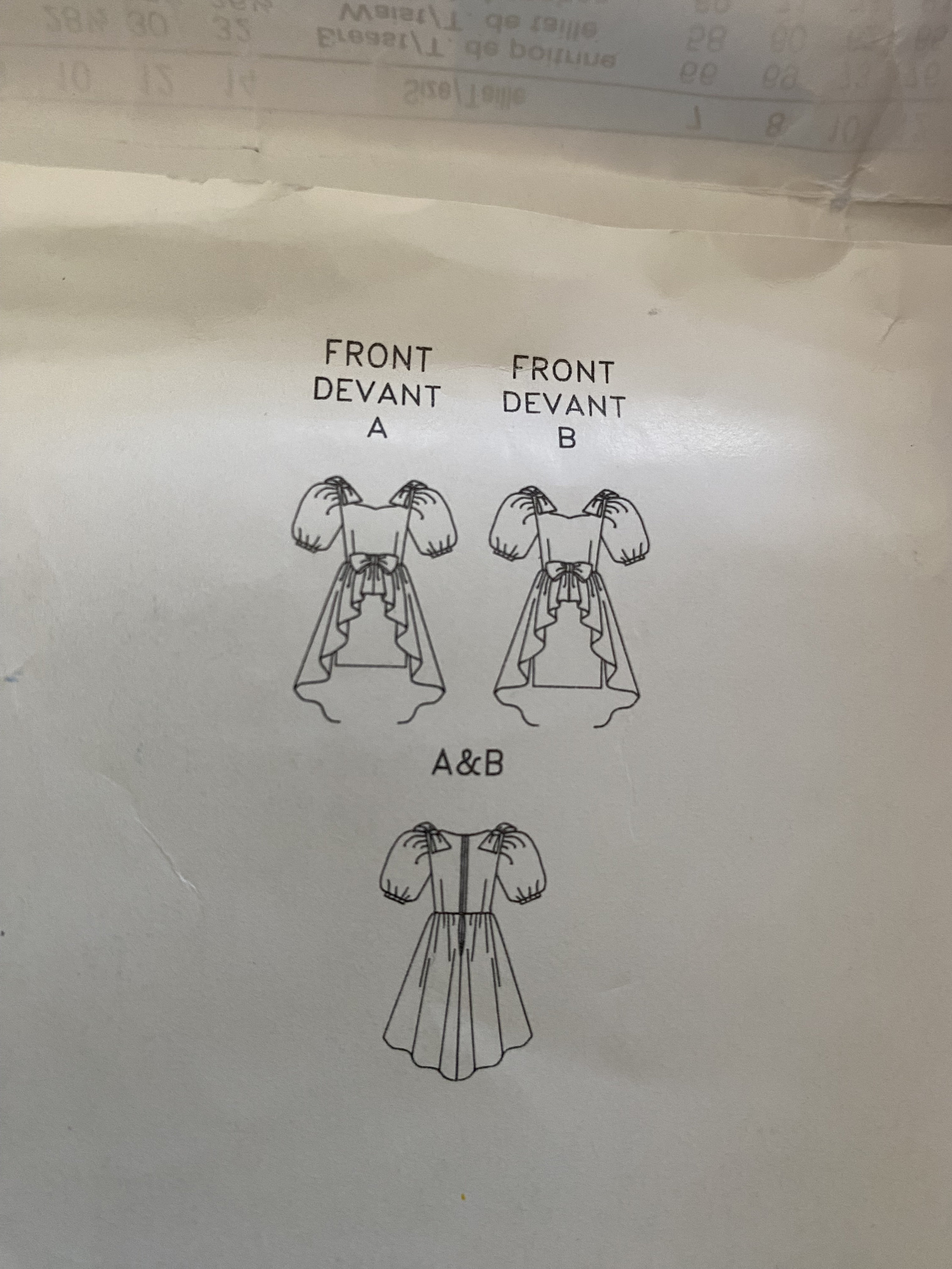Butterick Pattern #5012 (1990) the Miss America Collection Girl's Dress ...