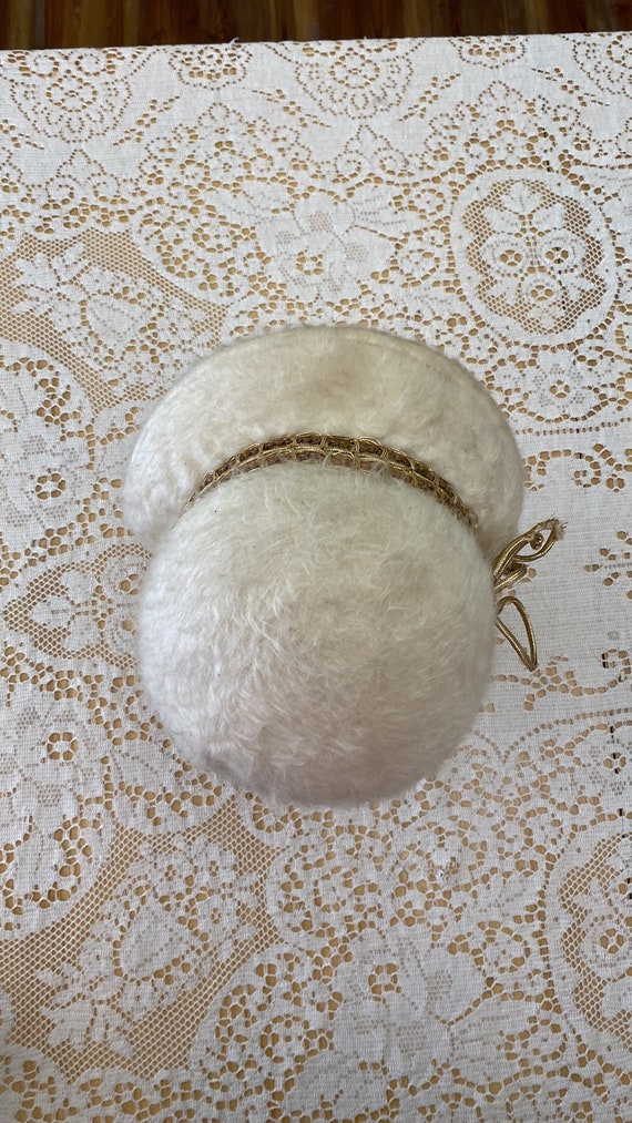 Faux Fur & Gold Glamorous Cap - Gem