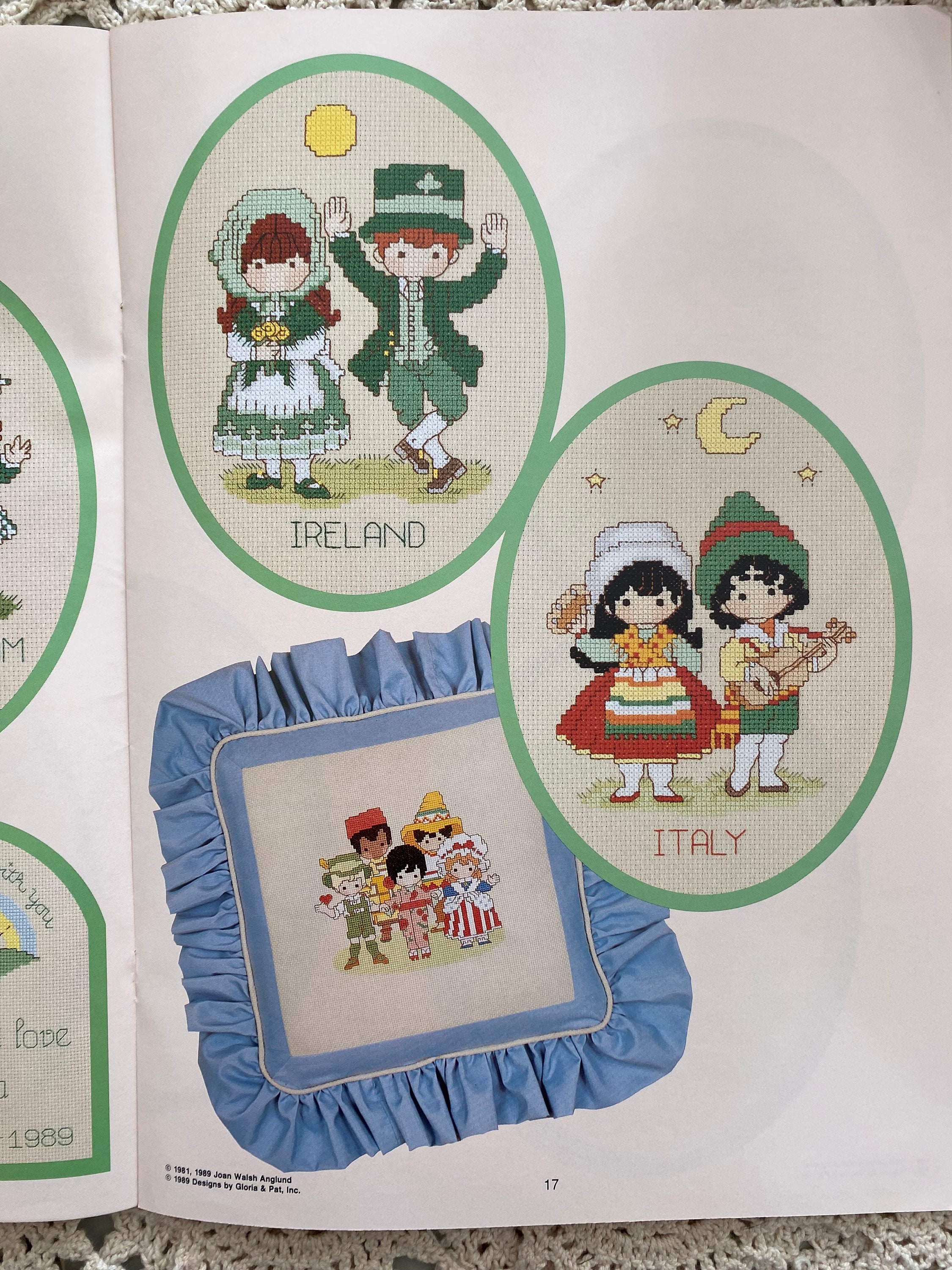 Designs by Gloria & Pat Cross Stitch Book 1989 Love One Another Book 65 ...