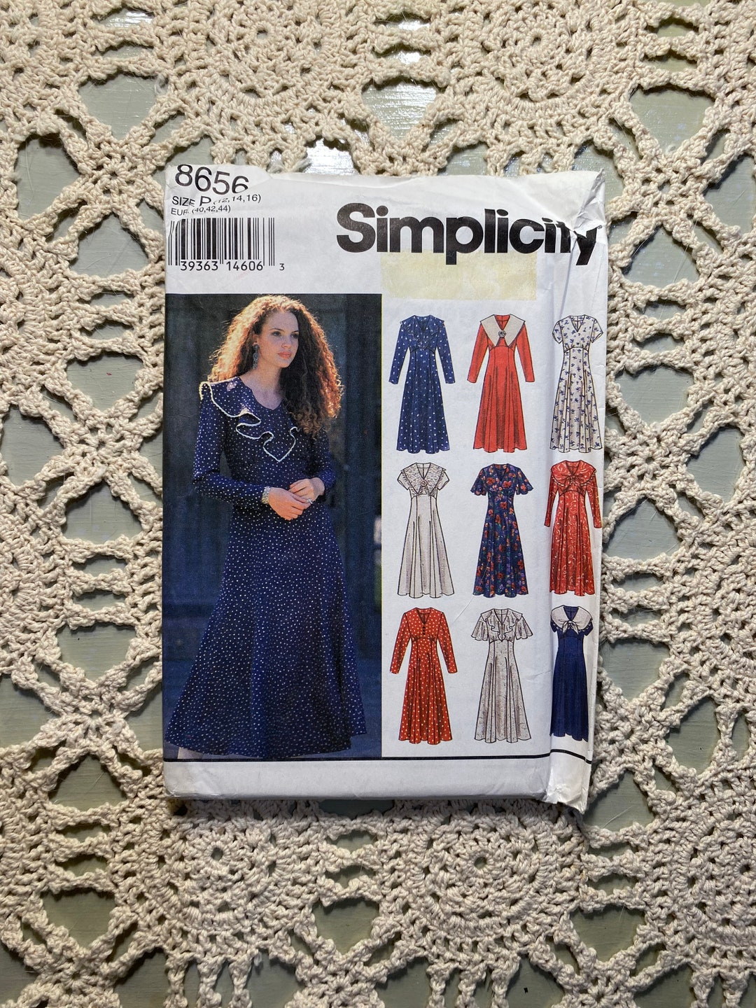 Simplicity Pattern 8656 (1993) Misses' Dress UNCUT - Etsy