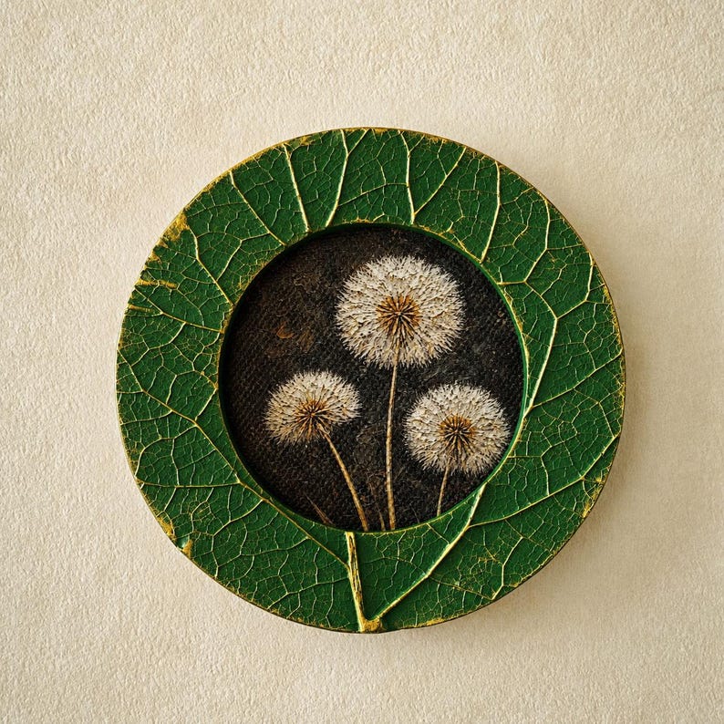 Custom Small Round Picture Frame With Float Glass - Various Sizes and ...