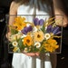 Original Artwork Real Flower in Frame, Botanical Art, Large Pressed ...