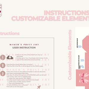 Customizable Blind Box Template: DIY Valentine's Gift (digital Download ...