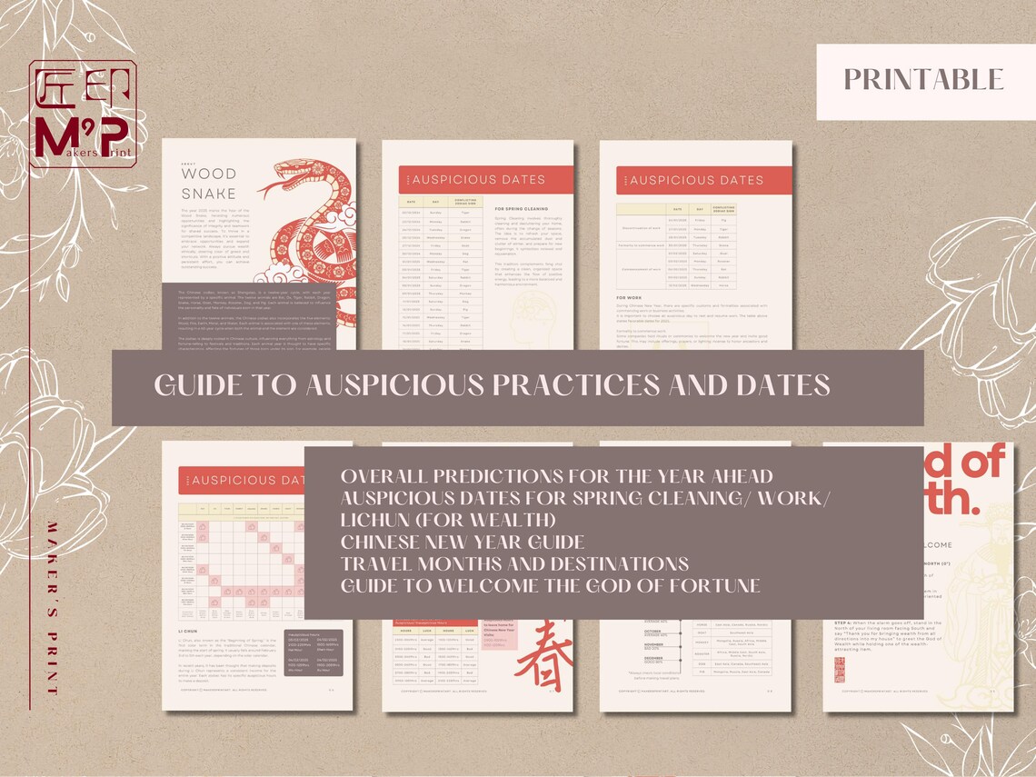 2025 Year of the Snake Fortune Feng Shui Guide – Chinese Zodiac ...