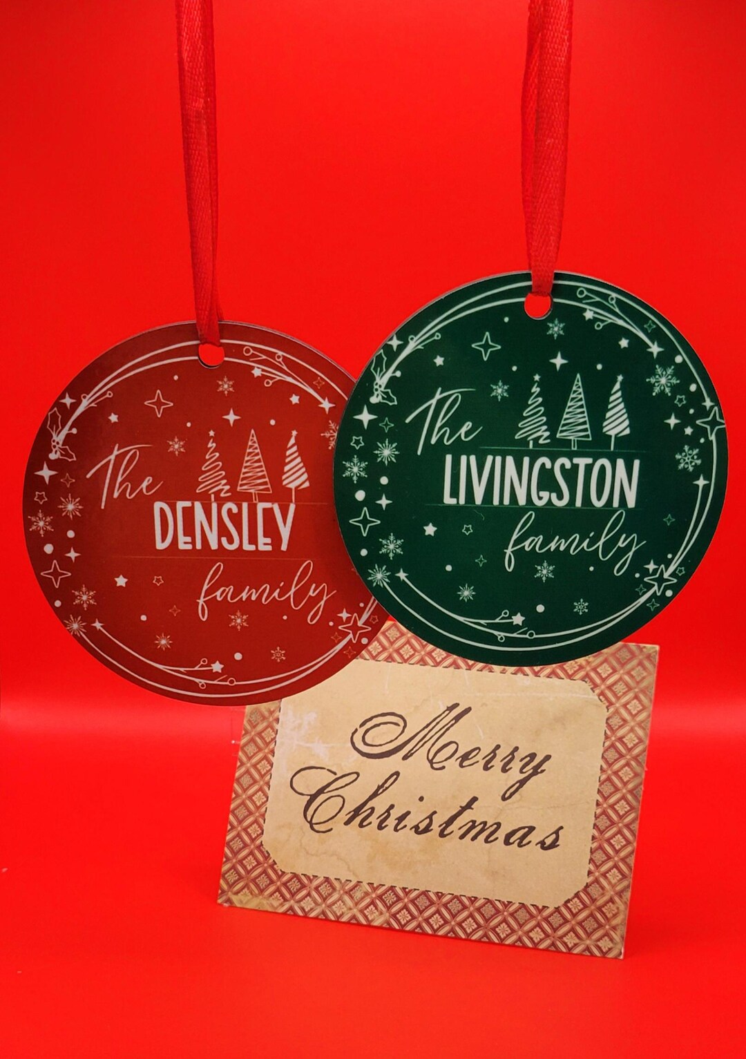 Christmas Gift, Ornaments, Customized Christmas Ornaments, Customized ...