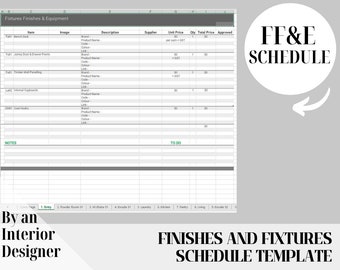 Interior Design Template - Etsy