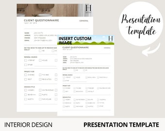 Kitchen Design Questionnaire - Etsy