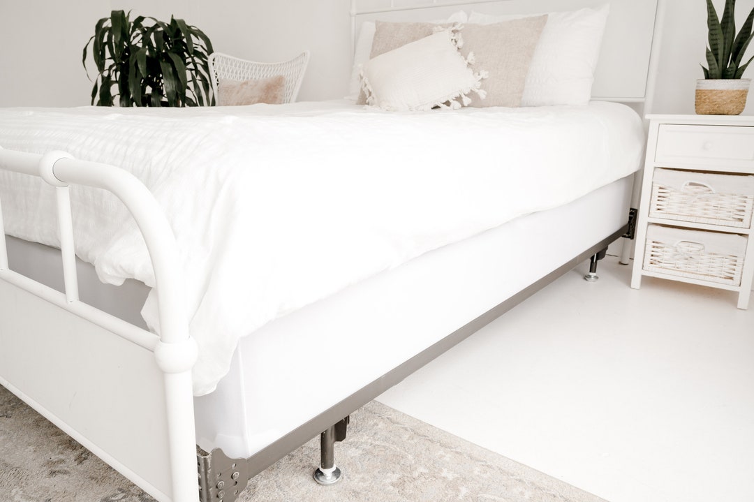 Modern Style Box Spring Cover Queen/full, Twin white, Gray Bed Skirt ...