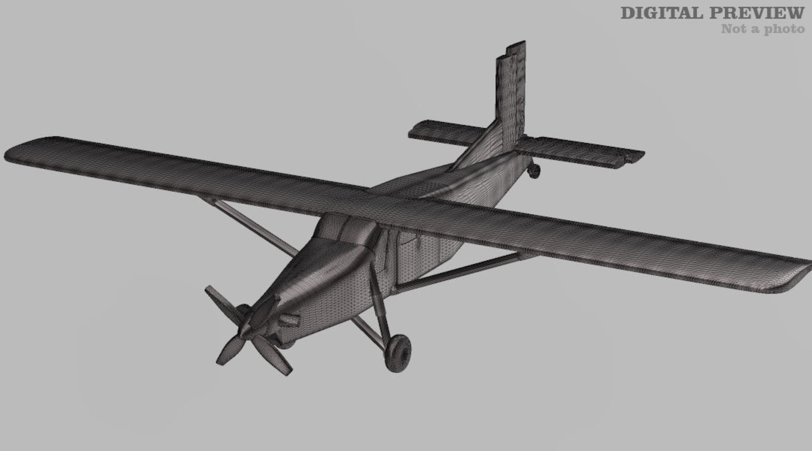 Pilatus PC-6 Porter 3D Printed Model - Etsy Canada