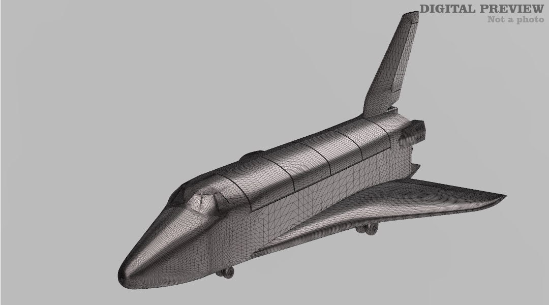 Buran Spacecraft 3D Printed Model - Etsy