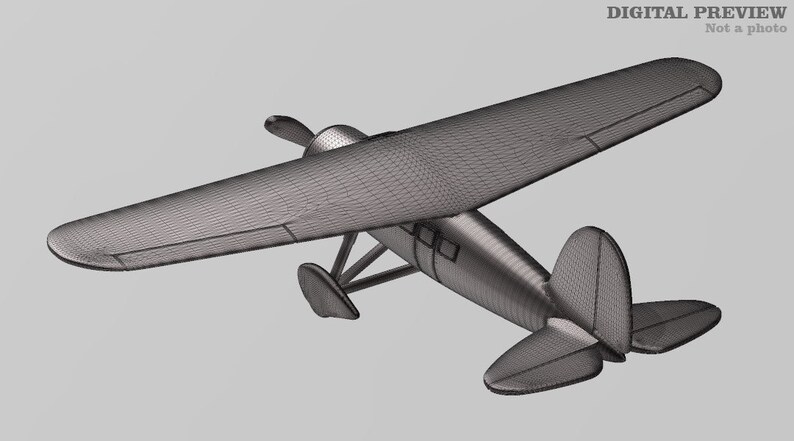 Lockheed Vega 5B 3D Printed Model - Etsy