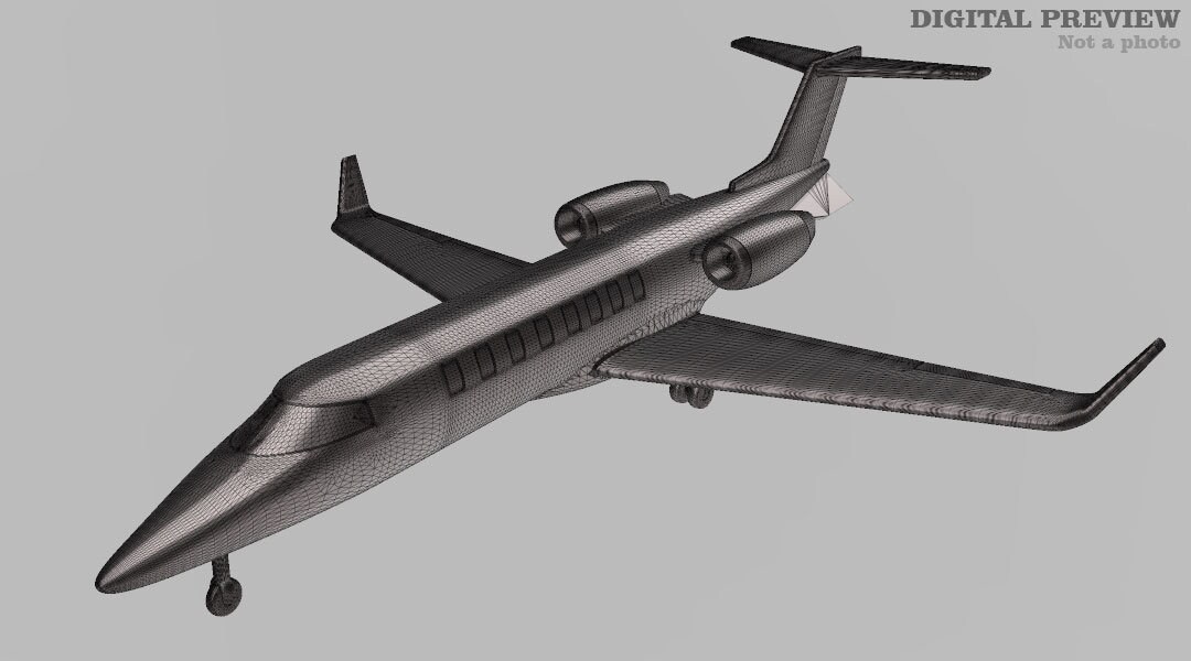 Bombardier Learjet 75 3D Printed Model - Etsy Australia