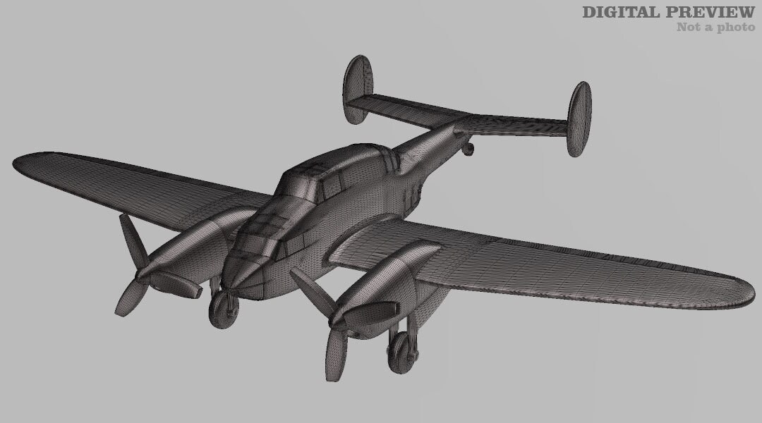 Dewoitine D-750 3D Printed Model - Etsy UK