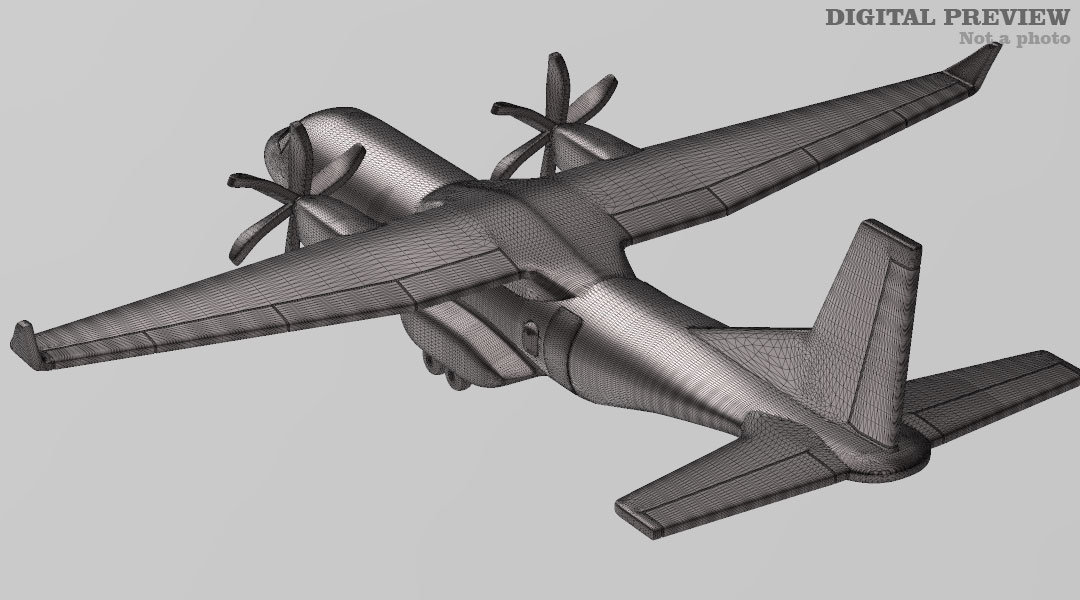 CASA CC-295 Kingfisher 3D Printed Model - Etsy