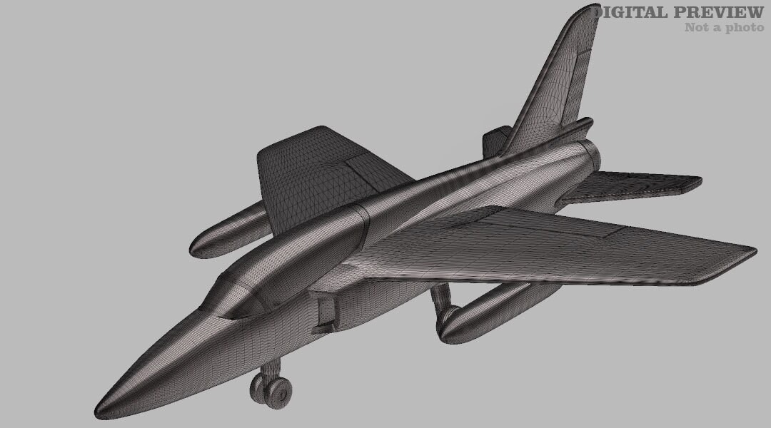 Folland Fo-144 Gnat T1 3D Printed Model - Etsy