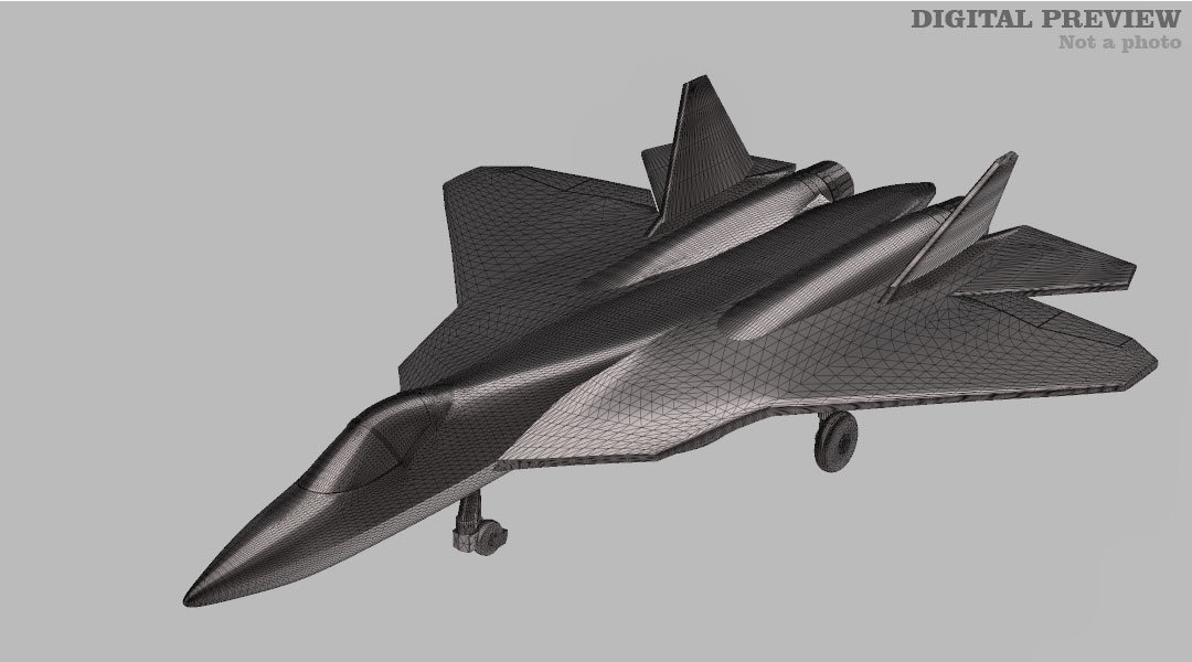 Sukhoi Su-57 PAK FA 3D Printed Model - Etsy