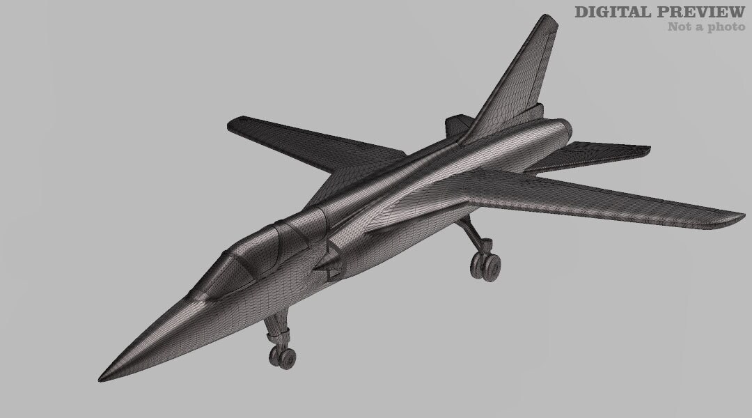 Dassault Mirage G-8 3D Printed Model - Etsy
