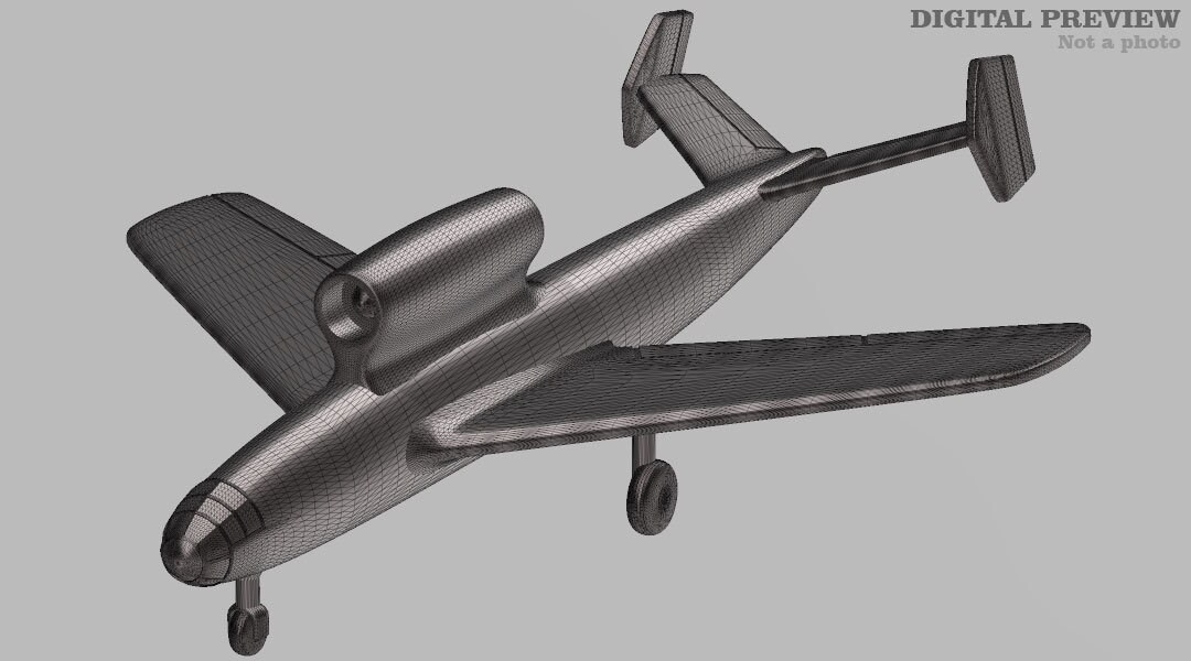 Daimler-benz Project B 3D Printed Model - Etsy