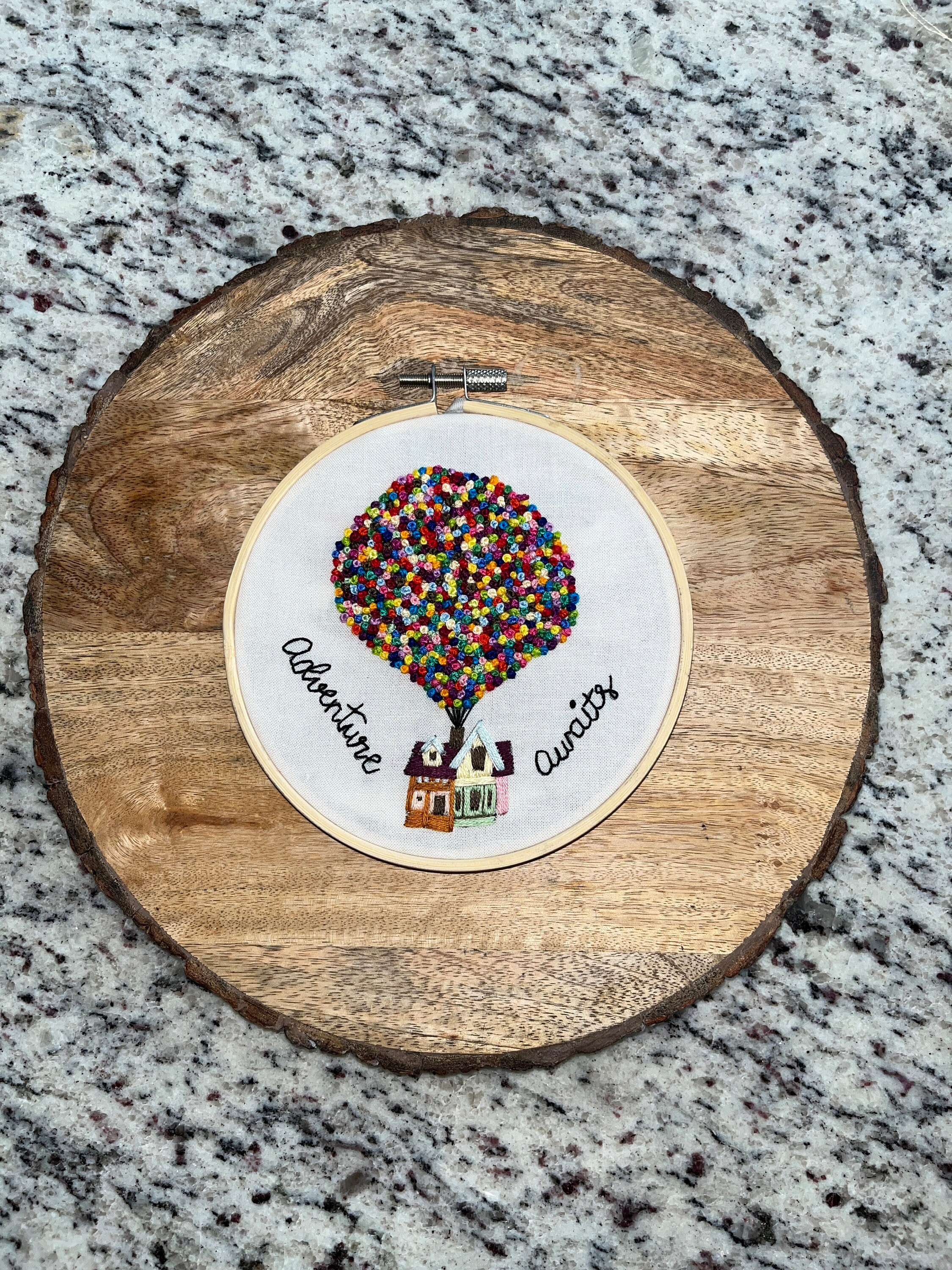 Up Disney Pixar Hand Embroidery - Etsy