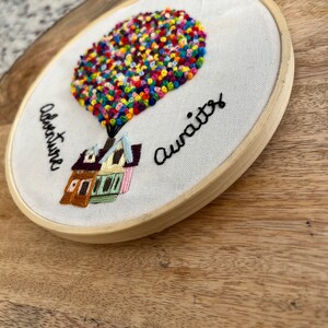 Up Disney Pixar Hand Embroidery - Etsy